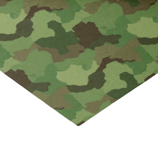 Green Camouflage/Military Camo Tissue Paper | Zazzle