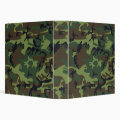Green Camouflage Pattern, Military Pattern, Army 3 Ring Binder | Zazzle
