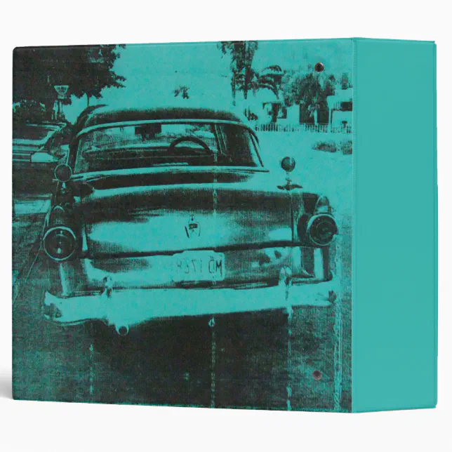 Green car binder | Zazzle