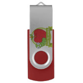 Green Caterpillar USB Flash Drive | Zazzle