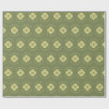 Green Celtic Cross Classic Custom Wrapping Paper | Zazzle