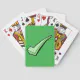Green Check Mark Tick Symbol Poker Cards | Zazzle