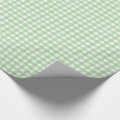 Green checkered wrapping wrapping paper | Zazzle