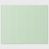 Green checkered wrapping wrapping paper | Zazzle