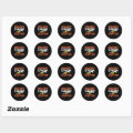 Green Cheek Conure Beware Of The Tiny Raptor Bird Classic Round Sticker ...