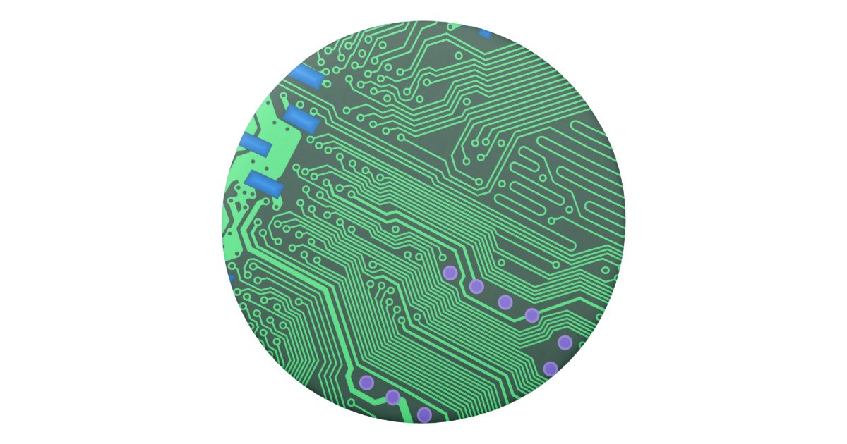 Green Circuit Board Eraser | Zazzle