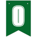 Green Class of 2023 Graduate Photo Graduation Bunting Flags | Zazzle