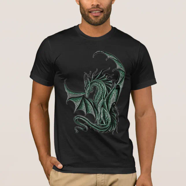 Green Dragon T-Shirt | Zazzle
