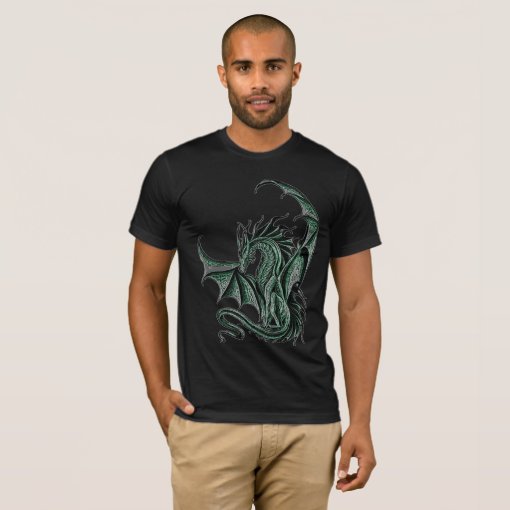 Green Dragon T-Shirt | Zazzle