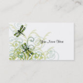 Green Dragonflies Business Card | Zazzle