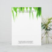 Green Eco Friendly Landscaping Business Letterhead | Zazzle