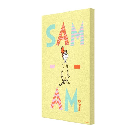Green Eggs and Ham | Sam-I-Am Canvas Print | Zazzle