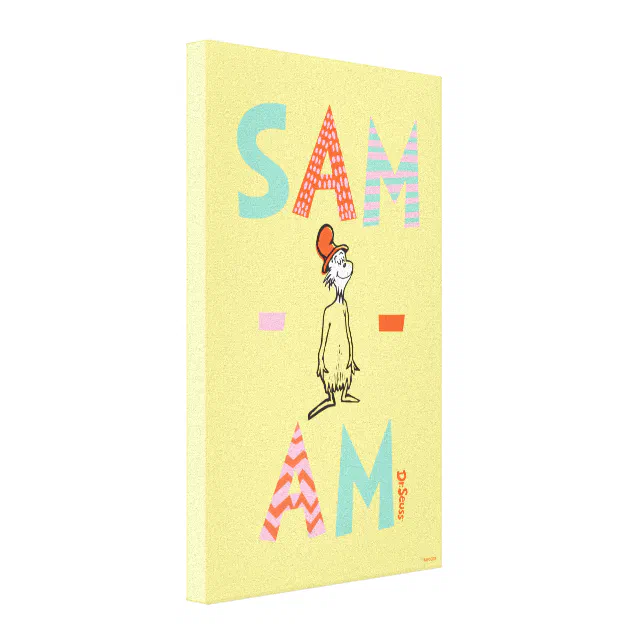 Green Eggs and Ham | Sam-I-Am Canvas Print | Zazzle