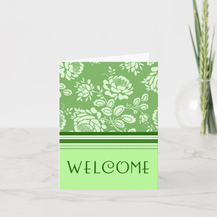Green Employee Welcome to the Team Card | Zazzle.com