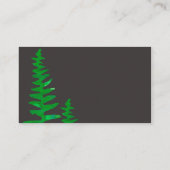 Green Fern Professional Watercolor house Plant Business Card | Zazzle