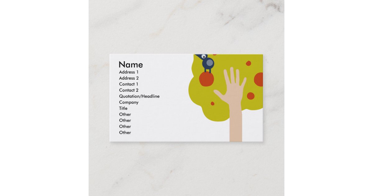 Green Fingers Business Card | Zazzle