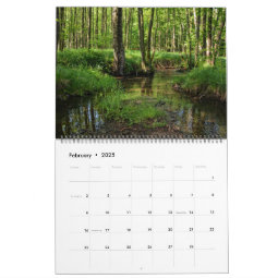 green forest calendar | Zazzle