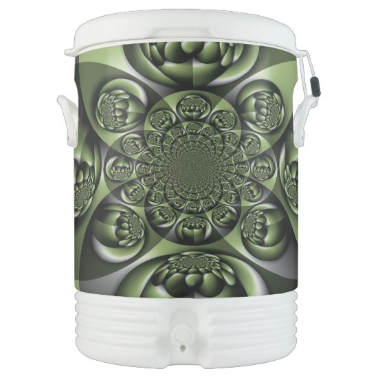 Green Forest Mini Spheres Beverage Cooler