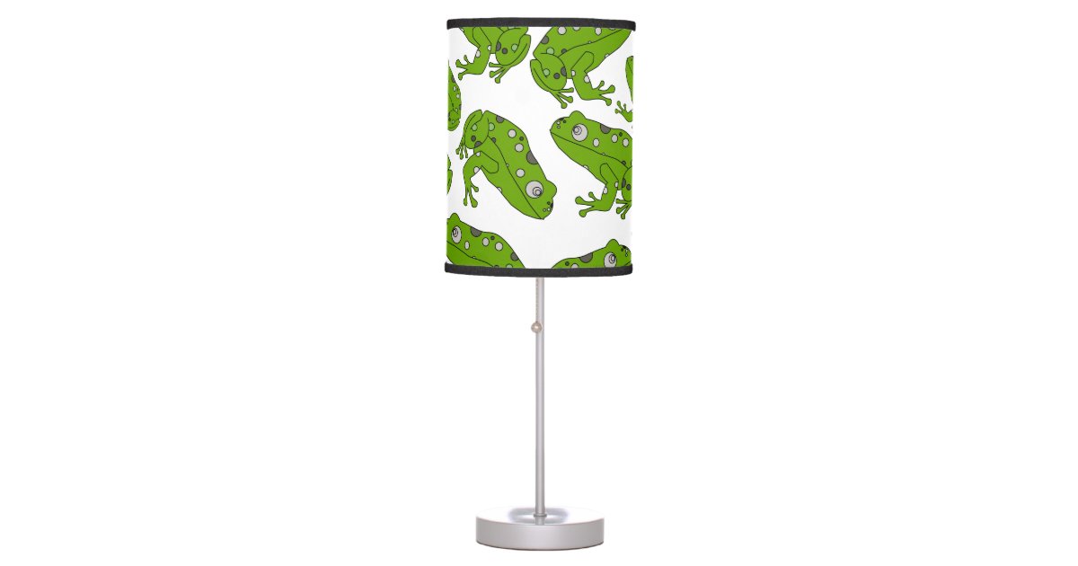 Green Frog Table Lamp | Zazzle