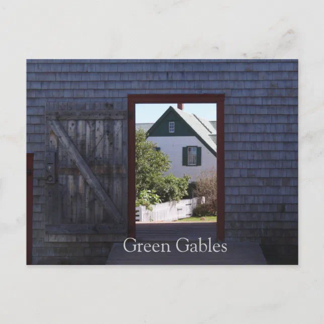 Green Gables Postcard | Zazzle
