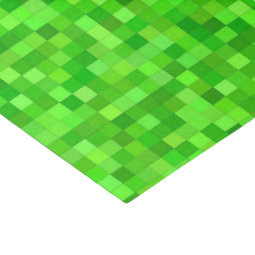 Green Gamer Pixels | Birthday Party Tissue Paper | Zazzle