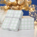 Green Gingham Wrapping Paper | Zazzle