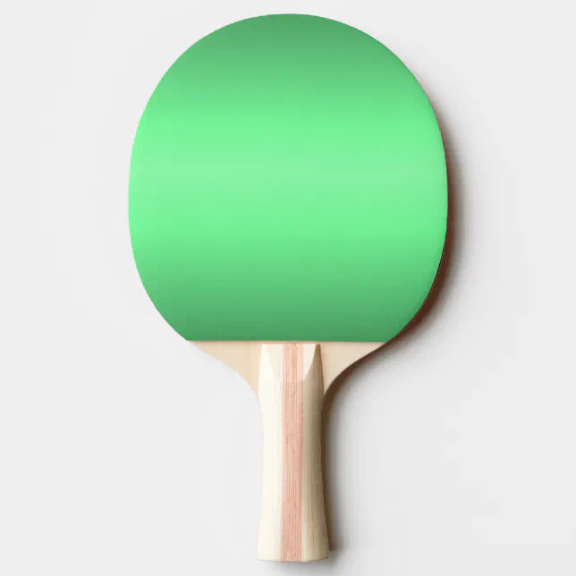 Green Glow Ping Pong Paddle | Zazzle