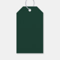 Green & Gold Branded Business Logo Package Gift Tags | Zazzle
