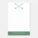 Green Golf Clubs Personalized Post-it Notes | Zazzle