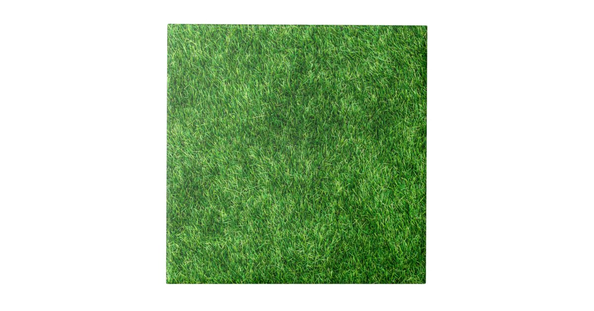 Green Grass Ceramic Tile | Zazzle