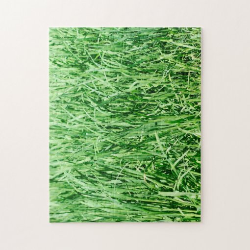 Green Grass Jigsaw Puzzle | Zazzle
