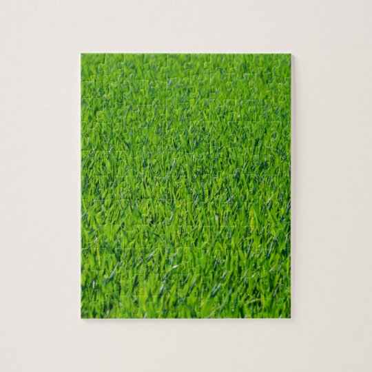 Green grass jigsaw puzzle | Zazzle.com