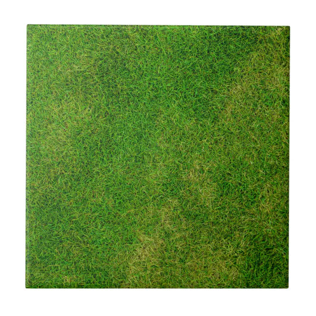 Green Grass Texture Ceramic Tile | Zazzle