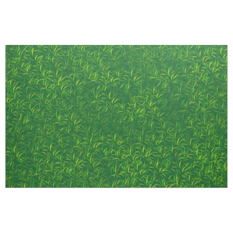 Green Grass Background Fabric | Zazzle.com