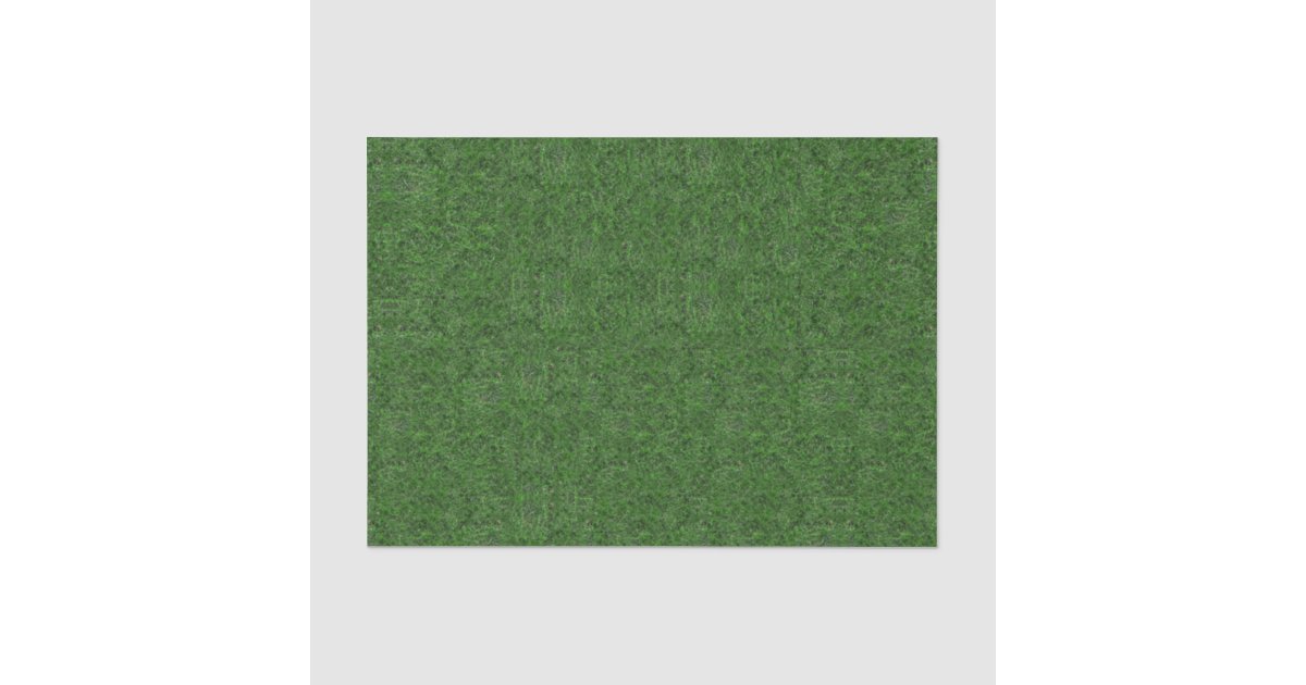 Green Grass Texture Tissue Paper | Zazzle