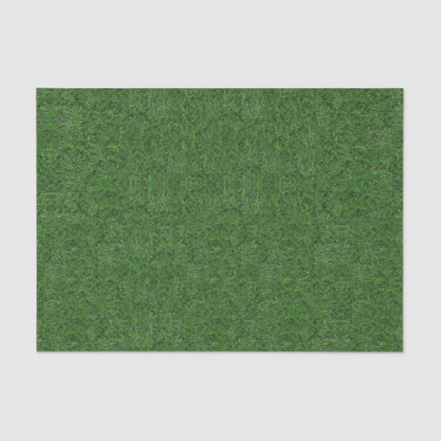 Green Grass Texture Tissue Paper | Zazzle