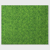 Green grass texture wrapping paper | Zazzle