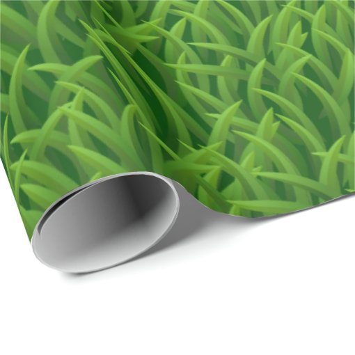 Green grass texture wrapping paper | Zazzle