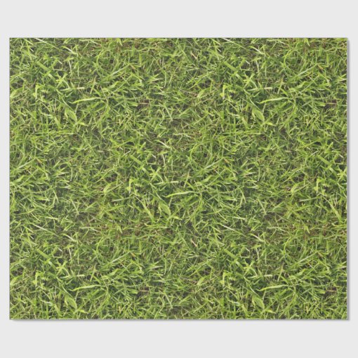 Green Grass Wrapping Paper | Zazzle