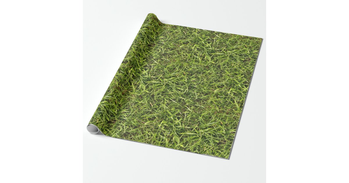 Green Grass Wrapping Paper | Zazzle