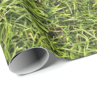 Green Grass Wrapping Paper | Zazzle