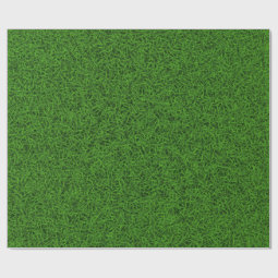 Green Grass Wrapping Paper | Zazzle