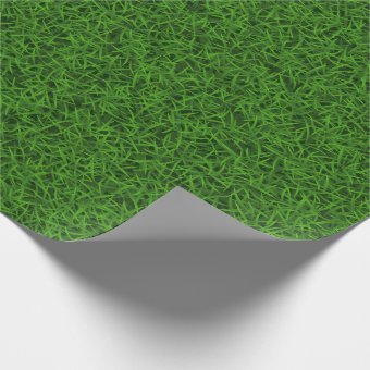 Green Grass Wrapping Paper | Zazzle
