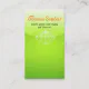 green green business card | Zazzle