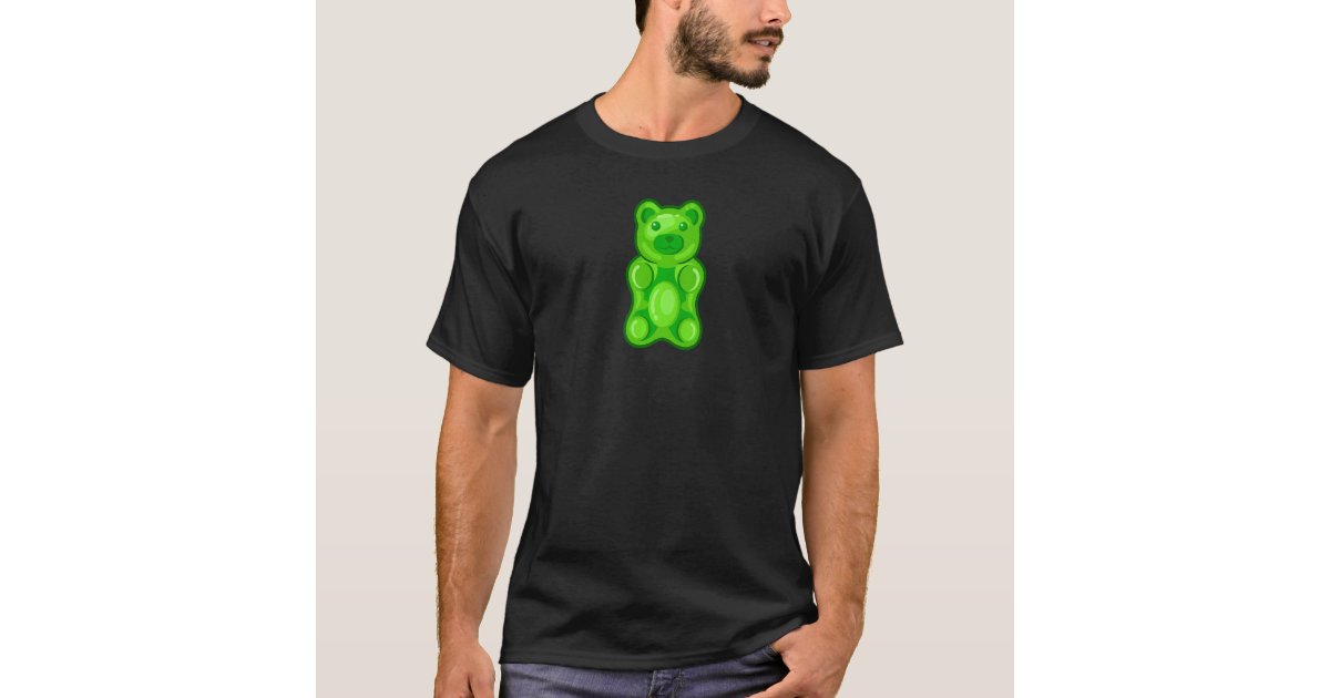 Green Gummy Bear T-Shirt | Zazzle