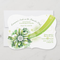 Green Impression Invitation | Zazzle