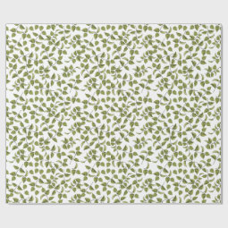Green Ivy Vine Wrapping Paper | Zazzle