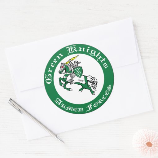 Green Knights MMC Club Sticker | Zazzle