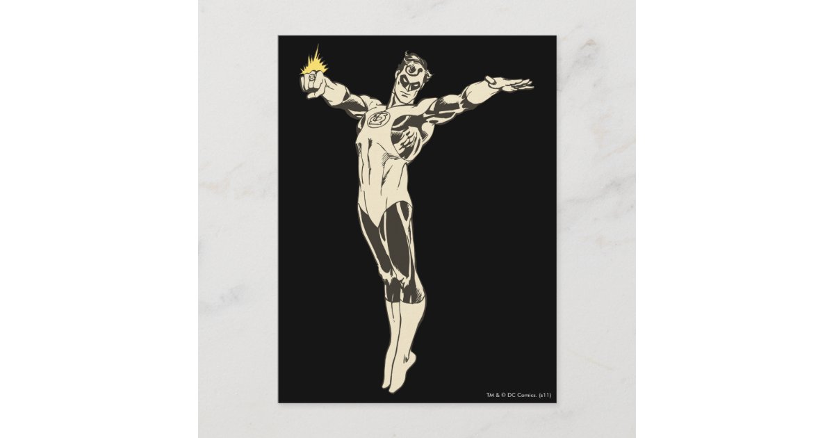 Green Lantern Poses Postcard | Zazzle