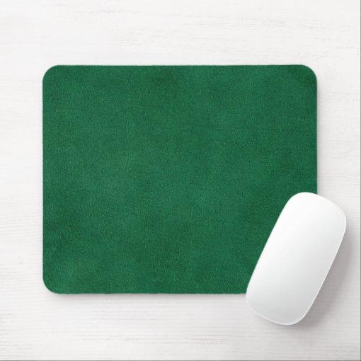 Green leather mouse pad | Zazzle
